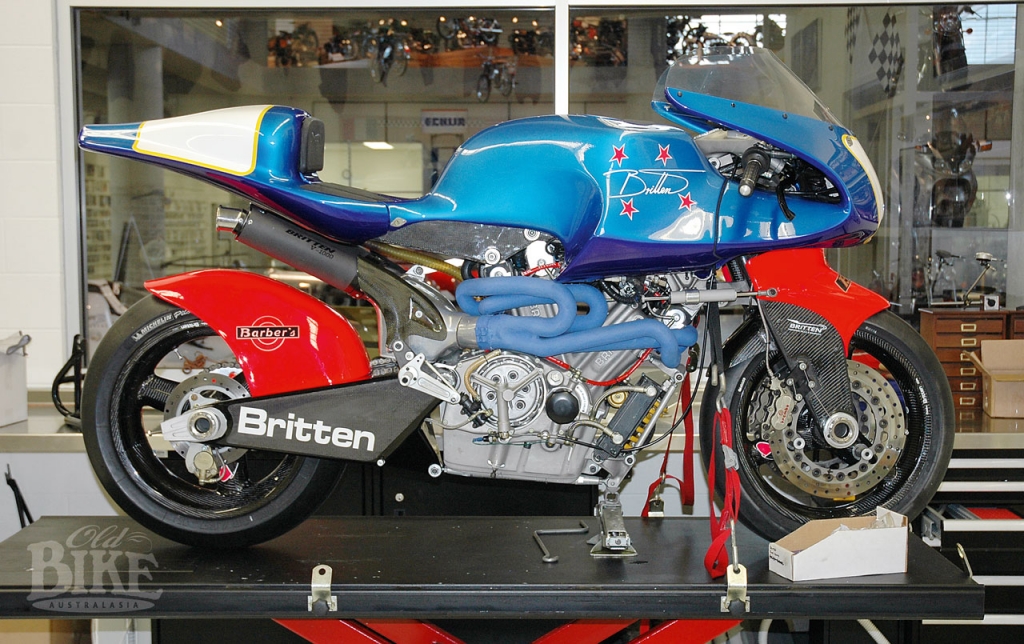 A blast on the Britten - Old Bike Australasia
