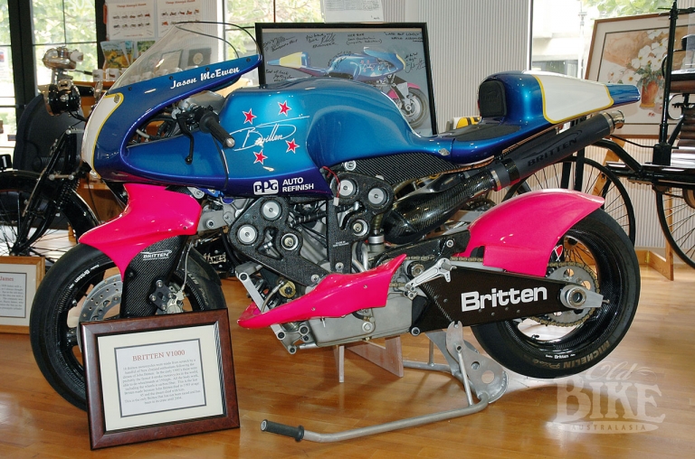 A blast on the Britten - Old Bike Australasia