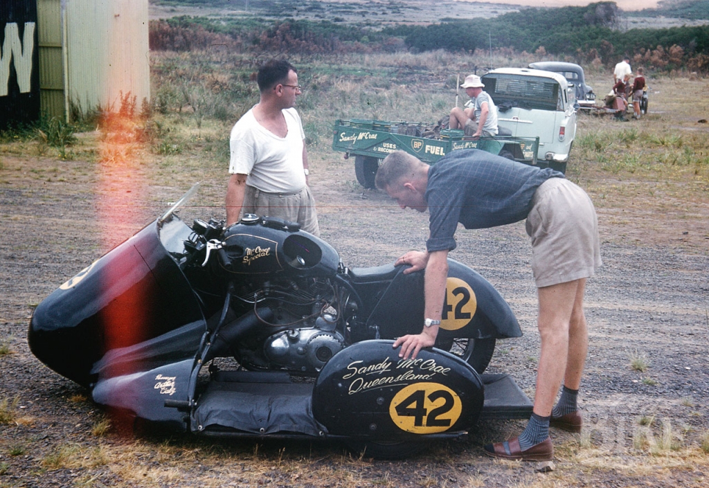Sandy McCrae: An outfit legend - Old Bike Australasia