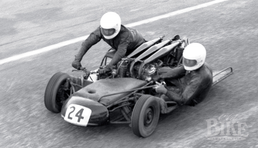 John Dunscombe and The Flying Bedstead - Old Bike Australasia