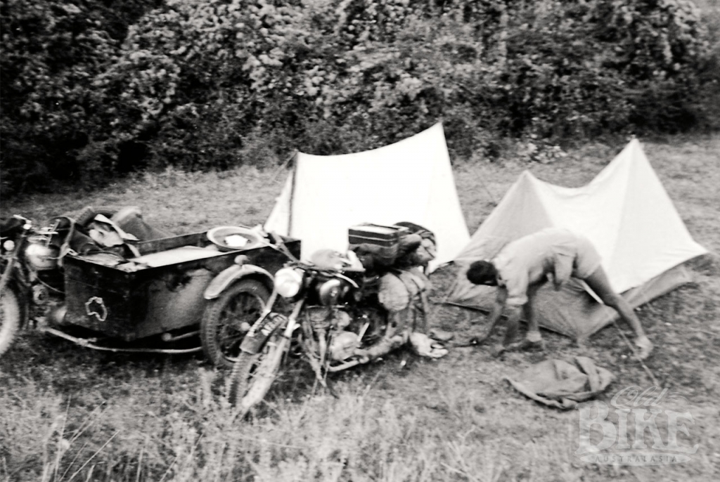 Doug Voss: The long way to the Earls Court Show - Old Bike Australasia