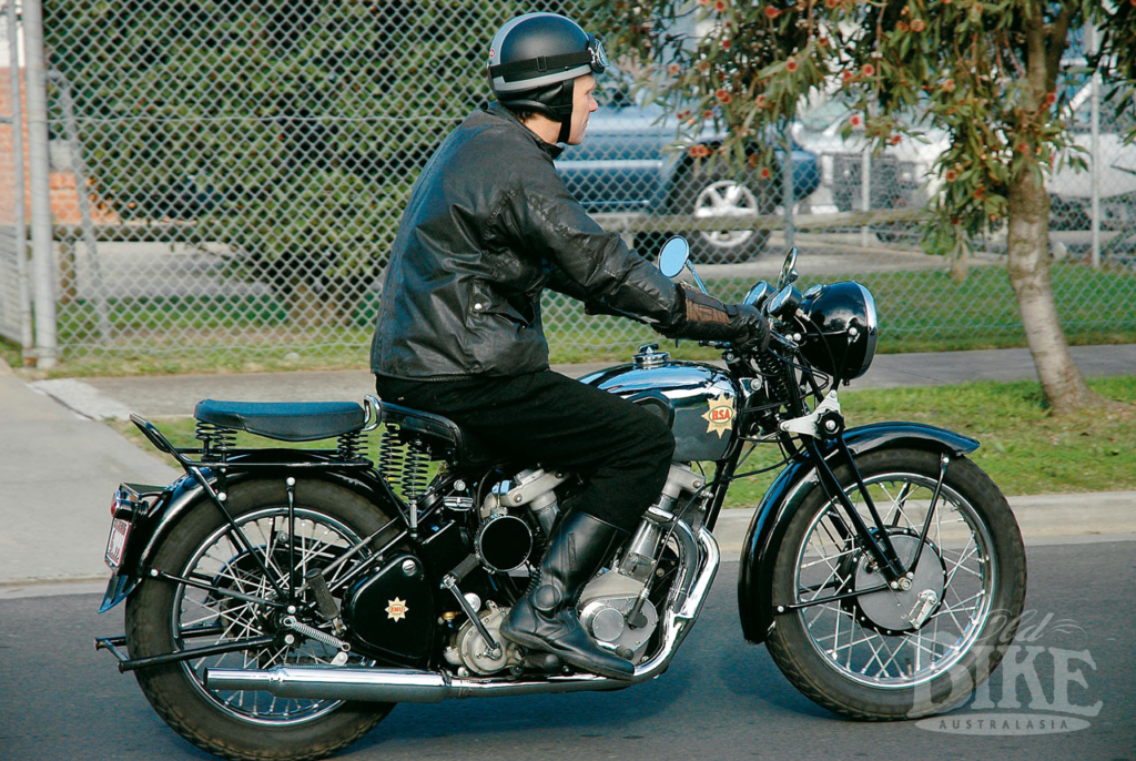 Doug Fraser's Empire Twin - Old Bike Australasia