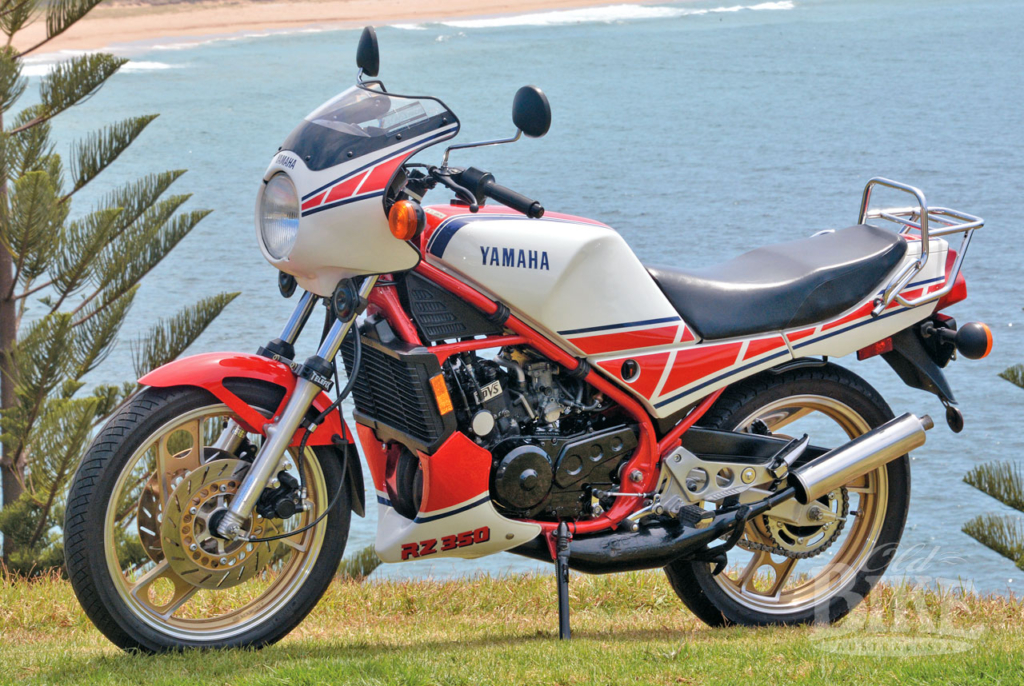 Wet and wild: Yamaha RZ350 - Old Bike Australasia