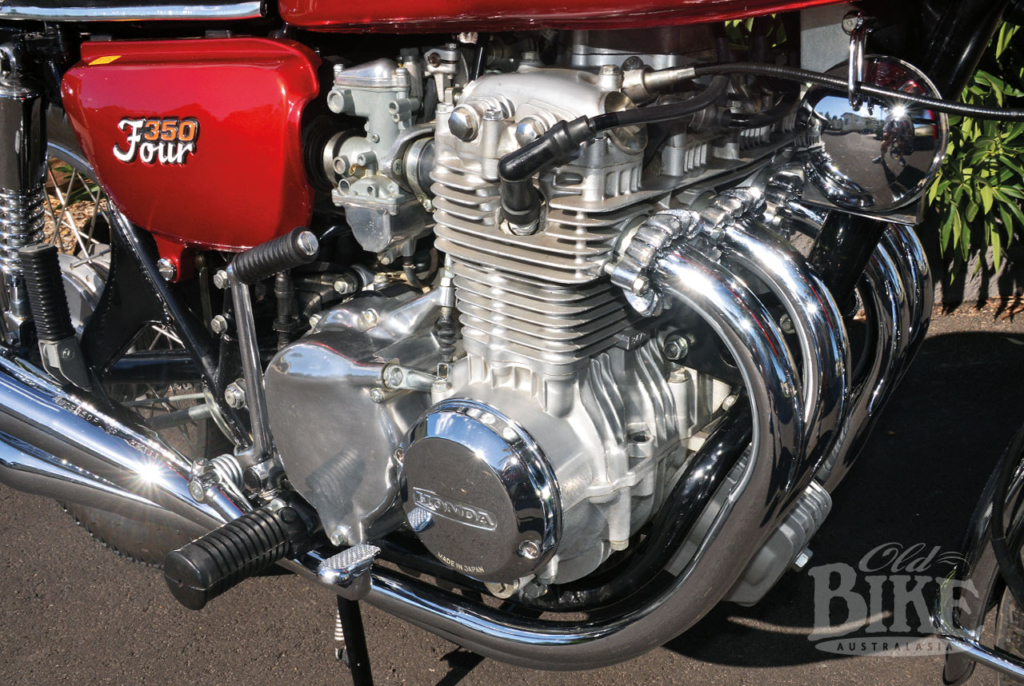 1972 Honda CB350F: Petit Four - Old Bike Australasia