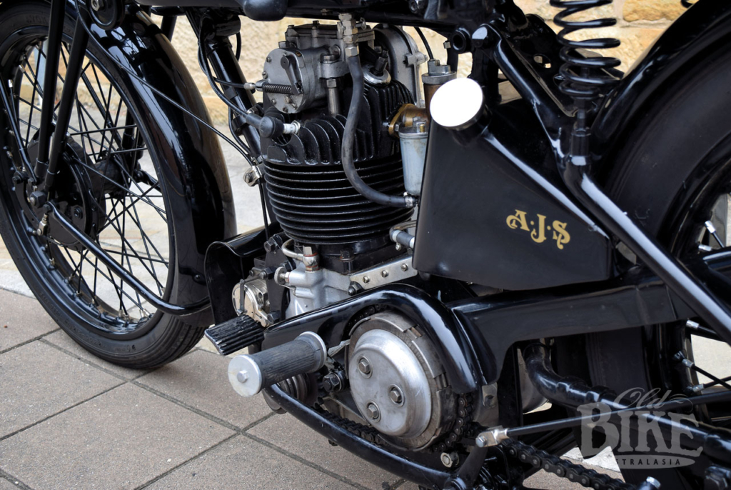 A much-travelled AJS R10 - Old Bike Australasia