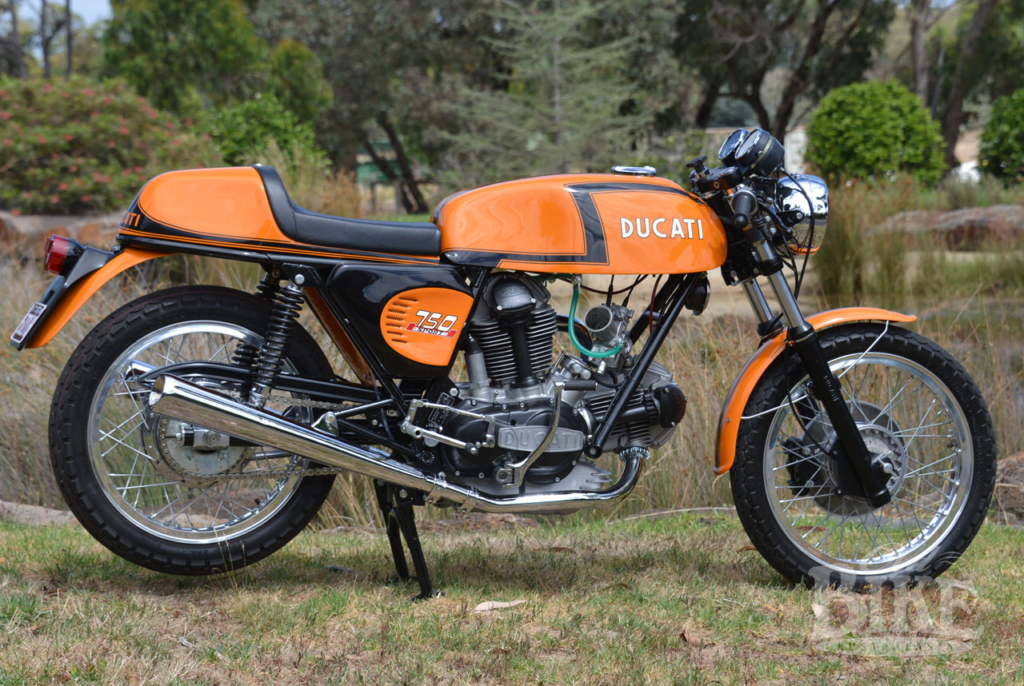 1972 Ducati 750 Sport: The Z Stripe - Old Bike Australasia