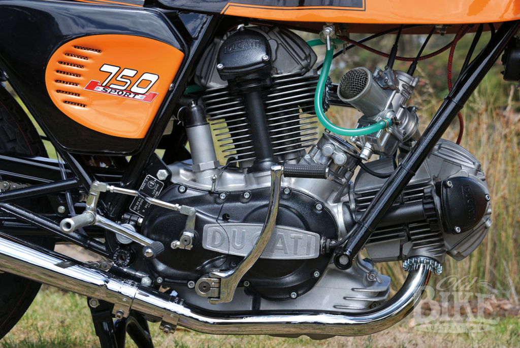 1972 Ducati 750 Sport: The Z Stripe - Old Bike Australasia
