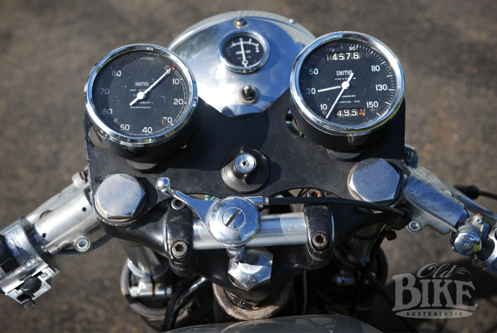 Dunstall Norton Atlas: The boomerang - Old Bike Australasia