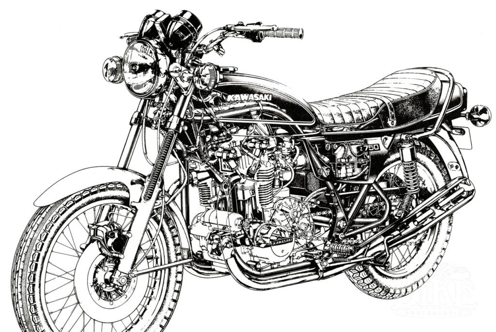 1976 Kawasaki KZ750: The big twin you’ve never heard of - Old Bike ...