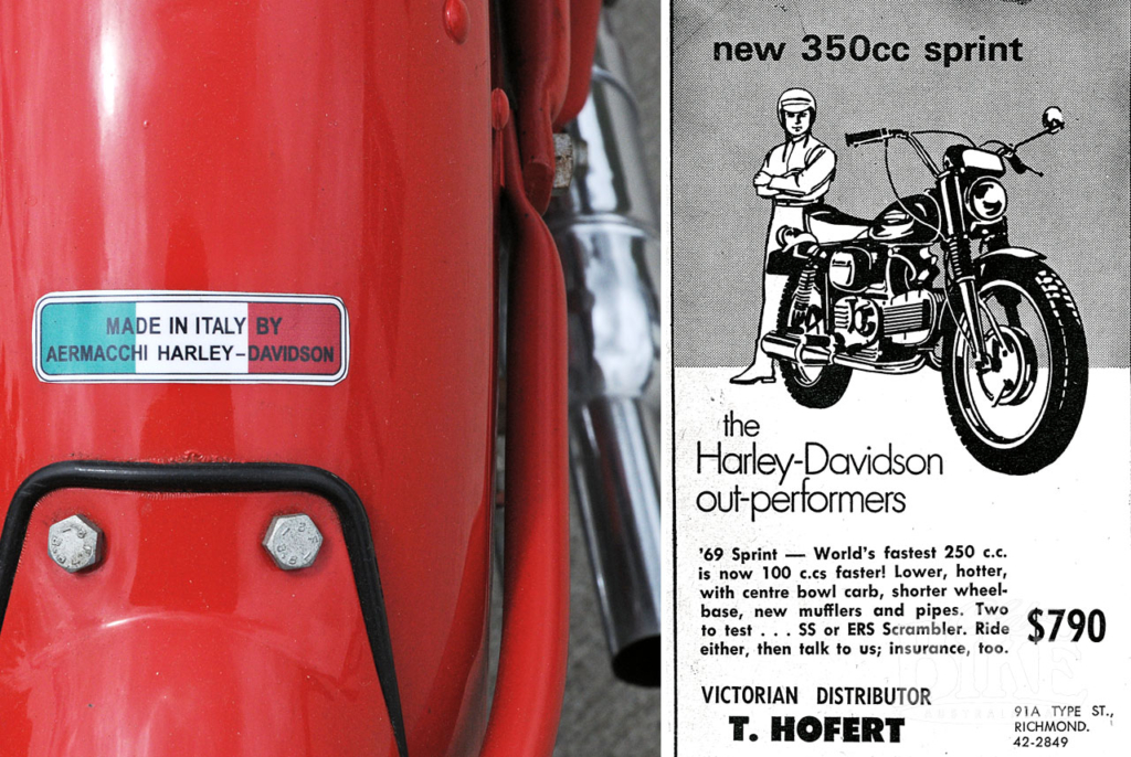 Aermacchi Harley-Davidson 350: As Italian as hot dogs, or as American ...