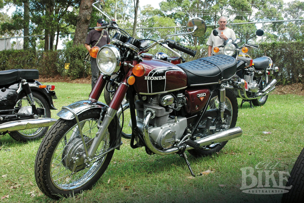 Honda CB350 – Middleweight champ - Old Bike Australasia