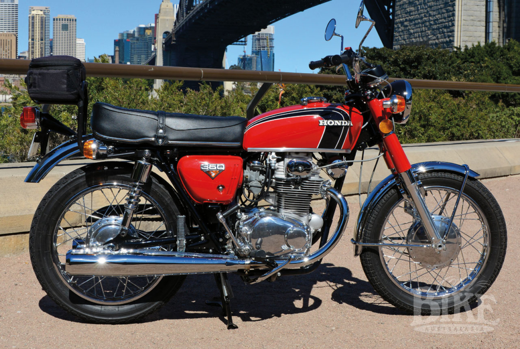 Honda CB350 – Middleweight champ - Old Bike Australasia