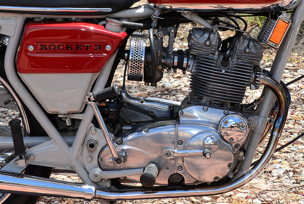 BSA A75V Rocket 3 5-speed: Going grey - Old Bike Australasia