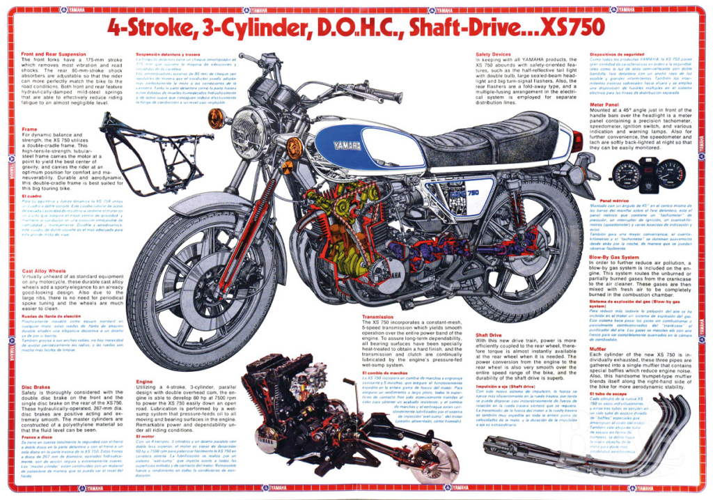 Yamaha XS750: Timid triple - Old Bike Australasia