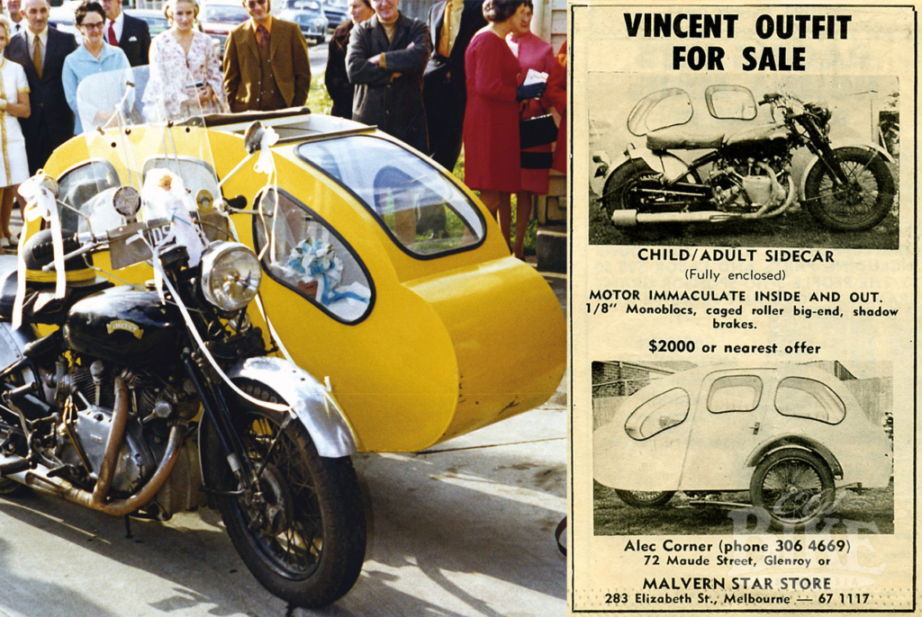 Alec Corner: The yellow fellow - Old Bike Australasia