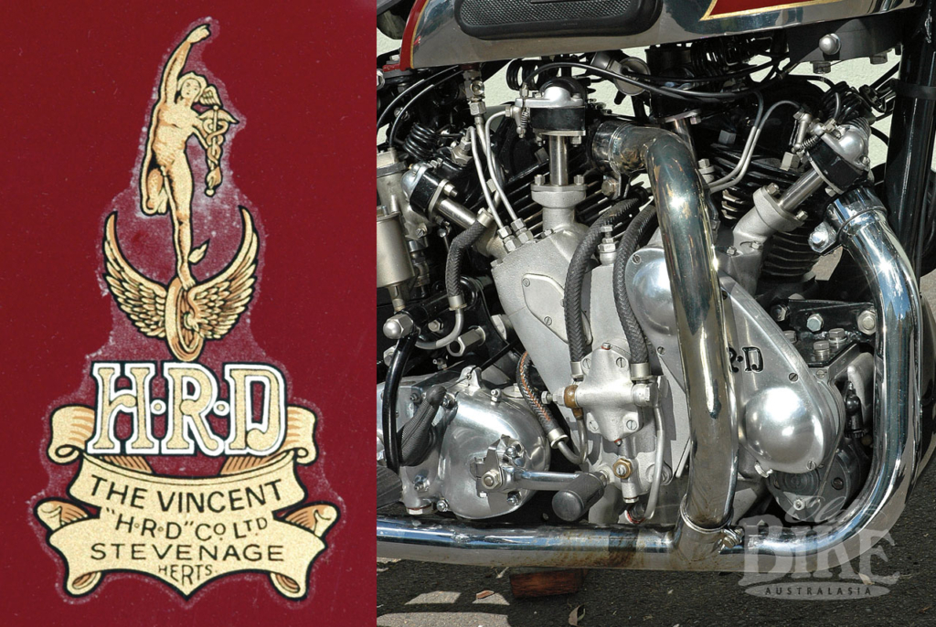 Vincent H.R.D. Series A Rapide – Built in The Basement - Old Bike ...