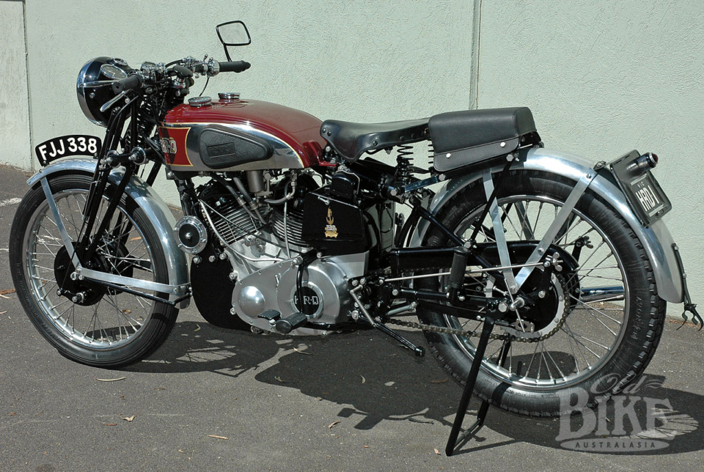 Vincent H.R.D. Series A Rapide – Built in The Basement - Old Bike ...