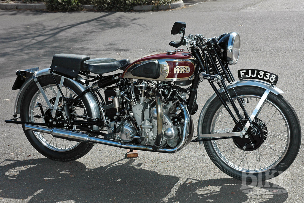 Vincent H.R.D. Series A Rapide – Built in The Basement - Old Bike ...
