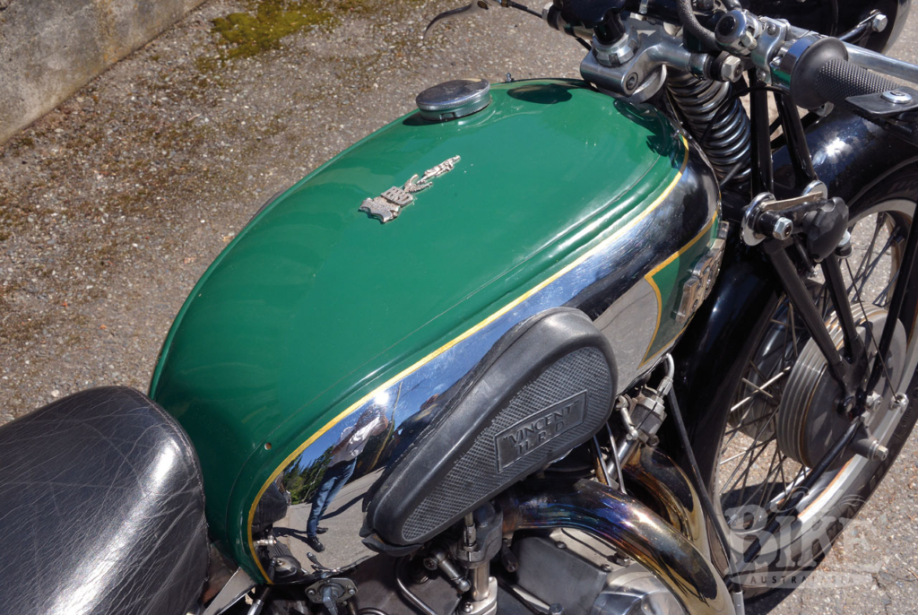 Vincent H.R.D. Series A Rapide – Built in The Basement - Old Bike ...