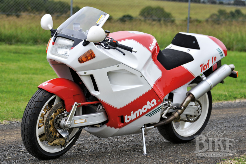 Bimota Tesi 1D: Going forkless - Old Bike Australasia
