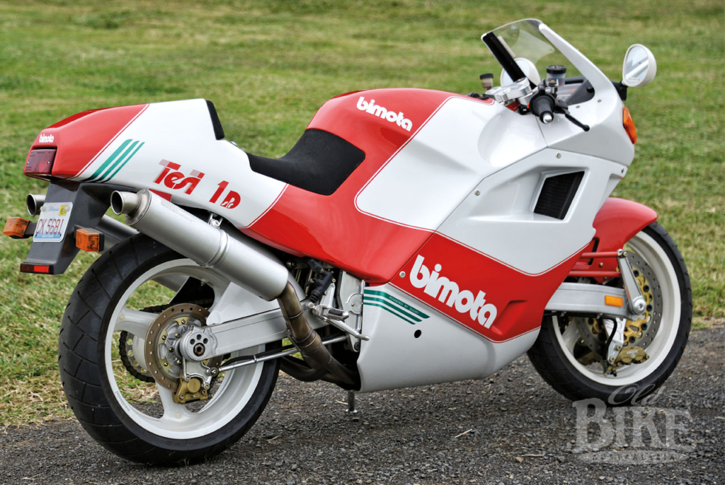 Bimota Tesi 1D: Going forkless - Old Bike Australasia