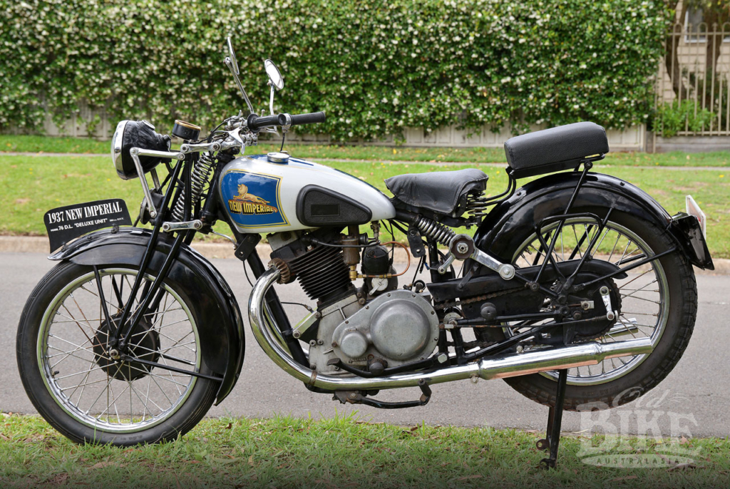 1937 New Imperial Model 76 de Luxe: A real survivor - Old Bike Australasia